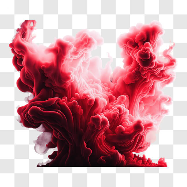 Download Red ink explosion on a black background PNGs Online - Creative ...