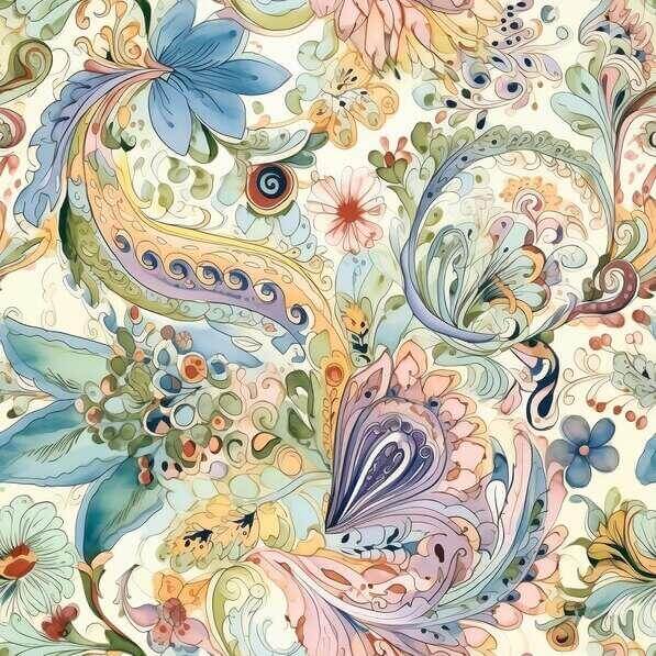 Download Colorful Floral Pattern for Home Decor Patterns Online ...