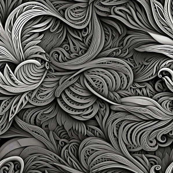 Download Abstract Black and White Swirl Pattern Patterns Online ...