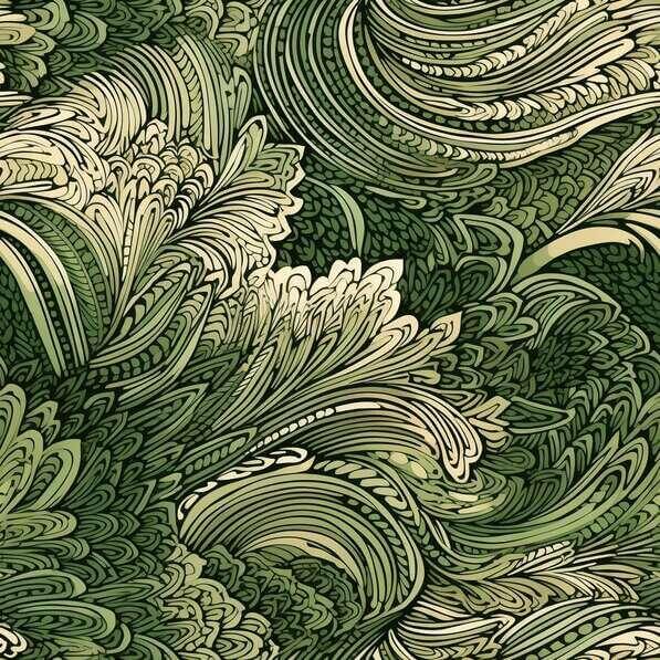 Download Green and Beige Abstract Swirl Pattern Design Patterns Online ...