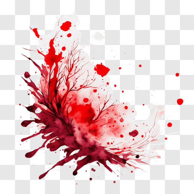 Red Paint Splatter PNG - Download Free & Premium Transparent Red Paint ...