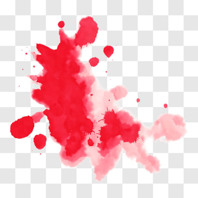 Download Red Paint Splatter Abstract Art PNGs Online - Creative Fabrica