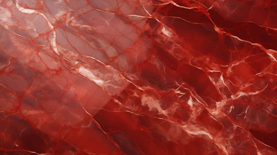 Download Close-Up of Red Marble Surface with White Streaks Backgrounds ...