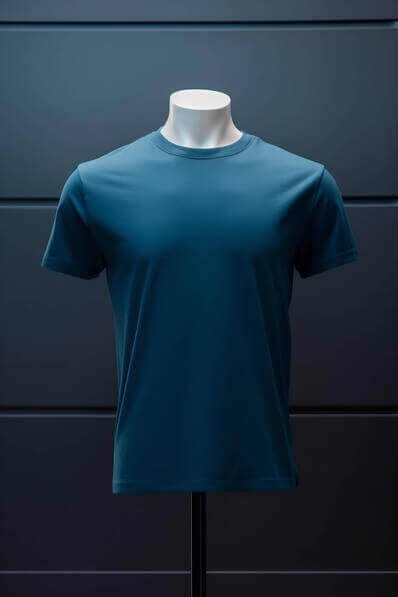 Download Blue Mannequin Shirt on Display Mockups Online - Creative Fabrica