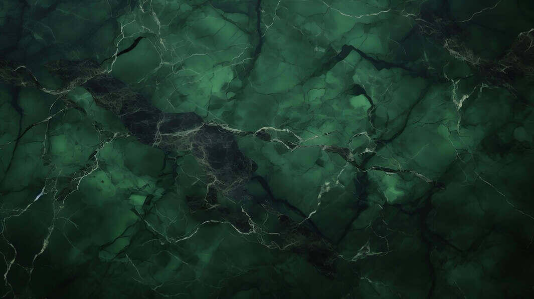 Download Green Marble Abstract Background with Black Streaks and Cracks ...