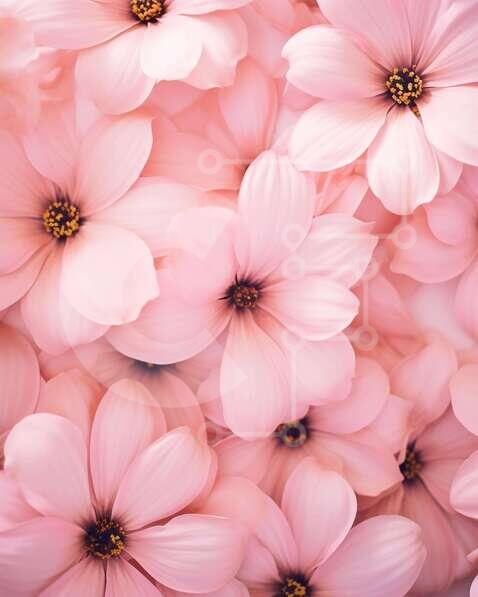 Vibrant Pink Flowers Arrangement stock photo | Creative Fabrica