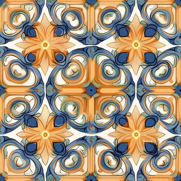 Download Floral Pattern Tile Design for Home and Office Decor Patterns ...