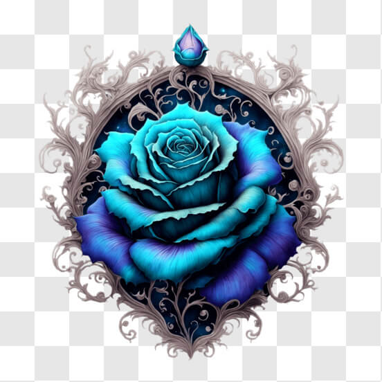 Blue Rose PNG - Download Free & Premium Transparent Blue Rose PNG ...
