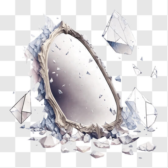 Broken Mirror PNG - Download Free & Premium Transparent Broken Mirror ...