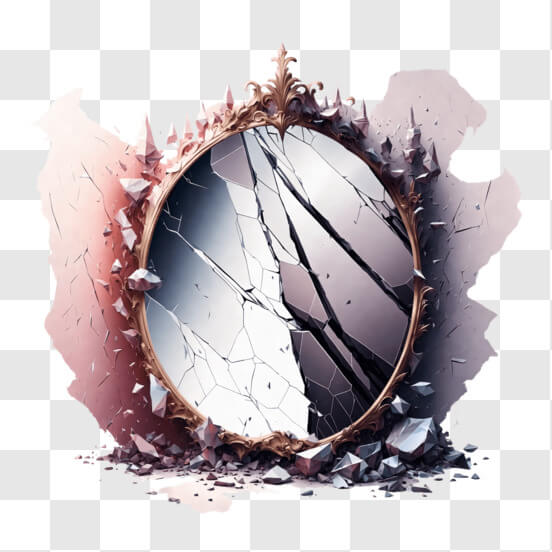 Broken Mirror PNG - Download Free & Premium Transparent Broken Mirror ...