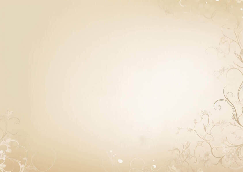 Download Elegant Beige Background with Hearts, Flowers, and a Clock ...