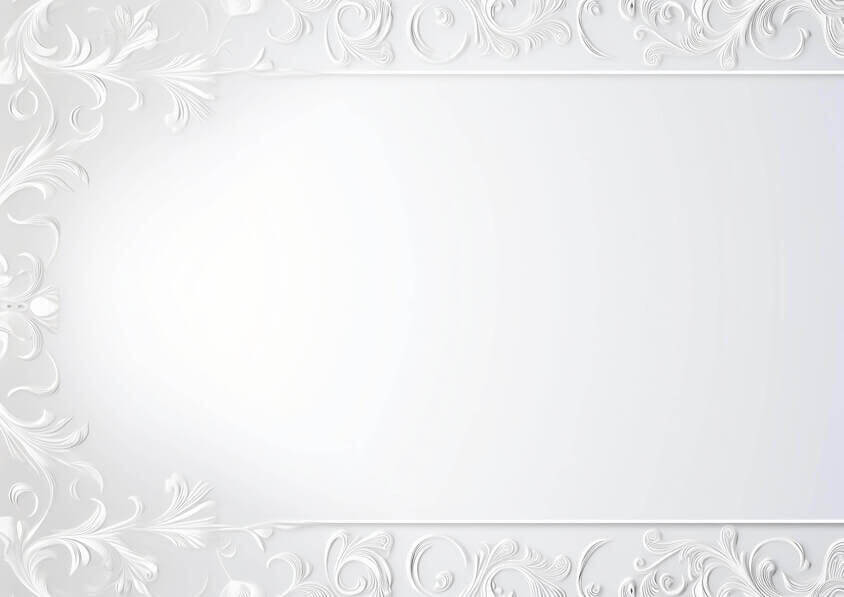 Download Elegant White Floral Ornate Frame Background Backgrounds ...