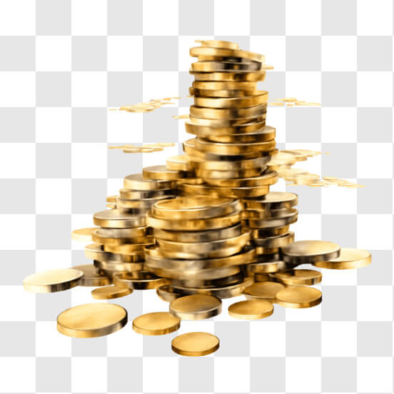 Pile Of Gold Coin PNG - Download Free & Premium Transparent Pile Of ...