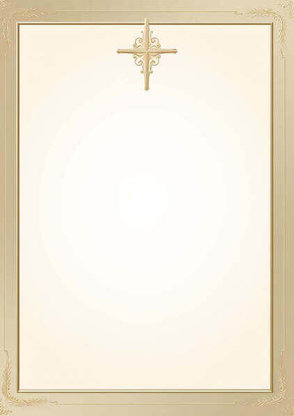 Descarga Marco Religioso de Oro con Cruz Vectorial Fondos En Línea ...