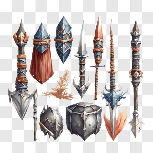 Download Medieval Weapons Collection - Swords, Daggers, and Shields ...