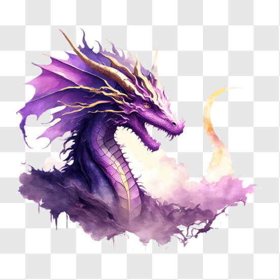 Purple Dragon PNG - Download Free & Premium Transparent Purple Dragon ...