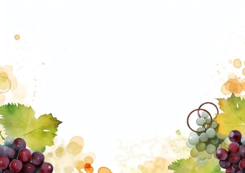 Download Watercolor Grape Background for Wine-Related Events ...