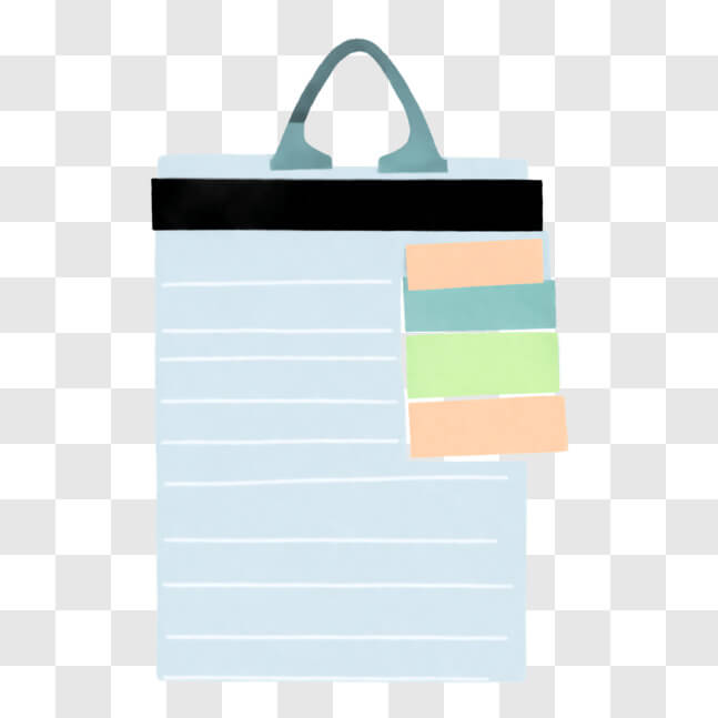 Download Notepad with Multiple Post-it Notes and Colorful Sticky Notes ...