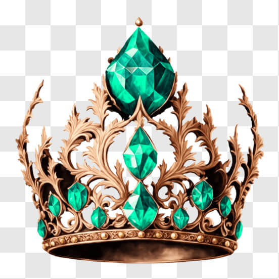 Green Crown PNG - Download Free & Premium Transparent Green Crown PNG ...