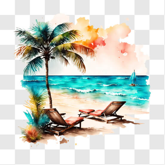 Beach Scene PNG - Download Free & Premium Transparent Beach Scene PNG ...