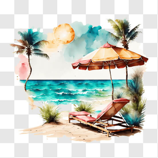 Beach Scene PNG - Download Free & Premium Transparent Beach Scene PNG ...