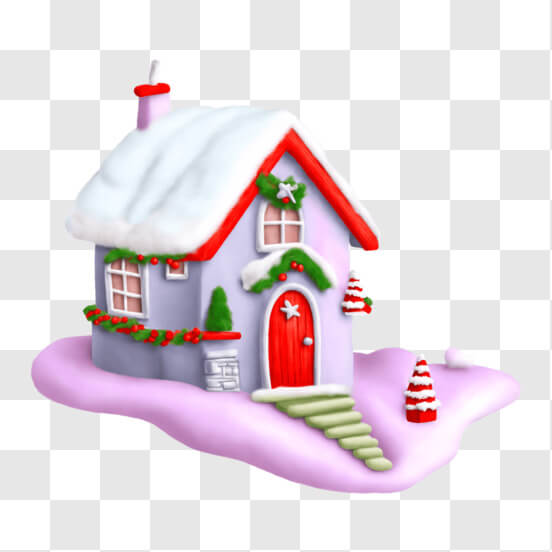 Christmas House PNG - Download Free & Premium Transparent Christmas ...