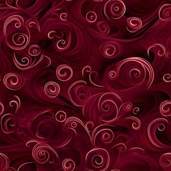 Download Dark Red Abstract Background with Swirls and Gold Accents ...