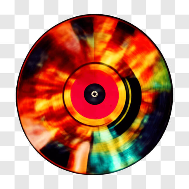 Download Colorful Spinning Record Background PNGs Online - Creative Fabrica