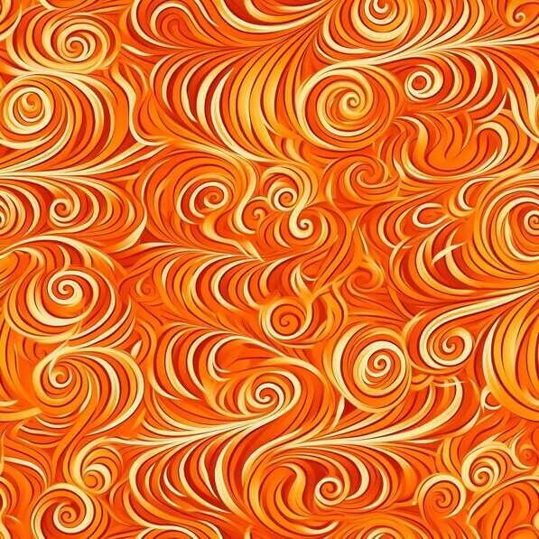 Download Seamless Orange Swirl Pattern Background Patterns Online ...
