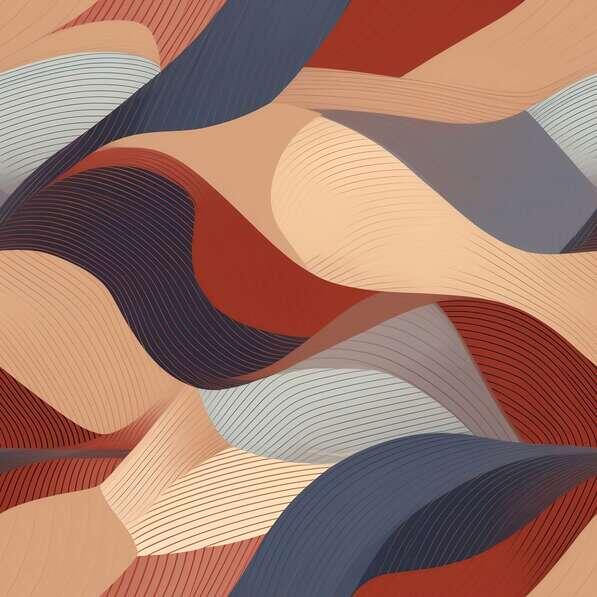 Download Abstract Red, Blue, and Brown Wavy Lines Pattern Patterns ...