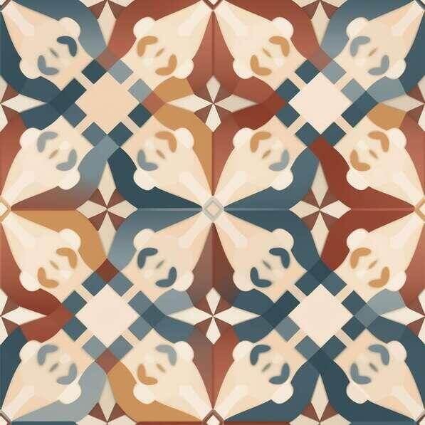 Download Colorful Geometric Tiled Pattern Patterns Online - Creative ...