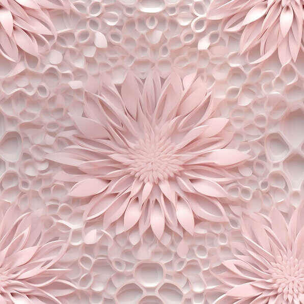 Download Pink Floral Paper Cutout Pattern Background Patterns Online ...