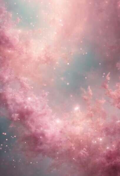 Download Pink Abstract Background with Stars and Clouds Backgrounds ...