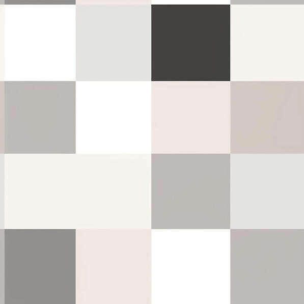 Download Grey and White Checkered Pattern with Black Squares Patterns ...