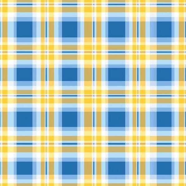 Download Blue and Yellow Checkered Pattern Fabric by juliah Patterns ...