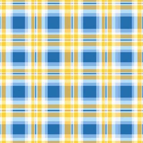 Download Blue and Yellow Checkered Fabric Pattern Patterns Online ...