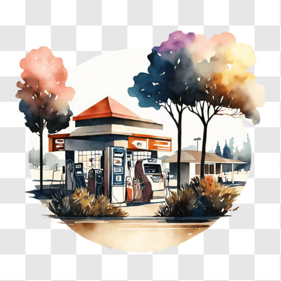Gas Station PNG - Download Free & Premium Transparent Gas Station PNG ...