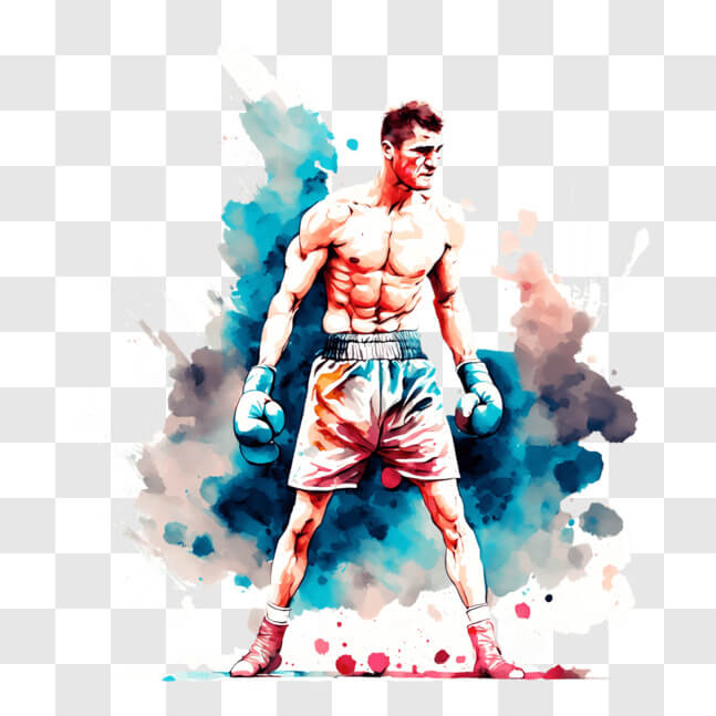 Download Colorful Boxing Promotion Poster PNGs Online - Creative Fabrica