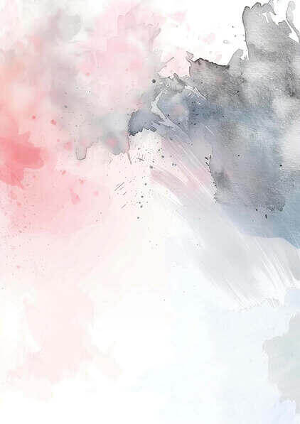 Download Pink, Blue, and Gray Watercolor Painting as Artistic ...