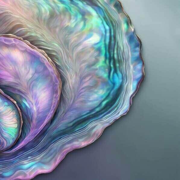 Download Close-Up of Vibrant Abalone Shell Backgrounds Online ...