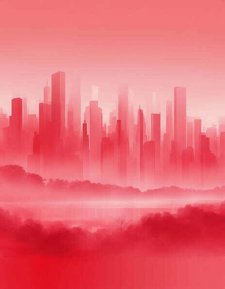 Download Red Cityscape with Clouds and Fog Backgrounds Online ...