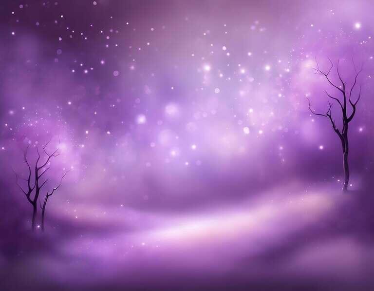 Download Magical Purple Background with Trees and Stars Backgrounds ...