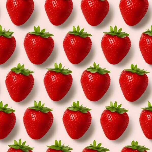 Download Seamless Pattern of Red Strawberries Patterns Online ...