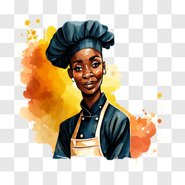 Download Empowering Female Chefs in the Culinary Industry PNGs Online ...