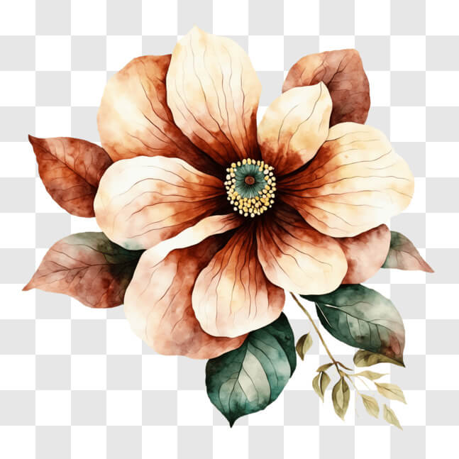 Brown Flower PNG - Download Free & Premium Transparent Brown Flower PNG ...