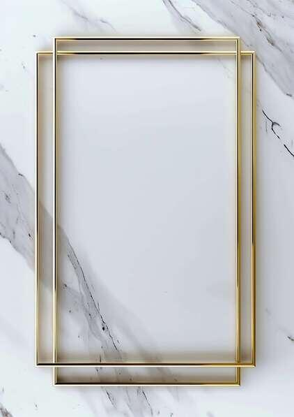 Download Gold Frame on Marble Background Backgrounds Online - Creative ...