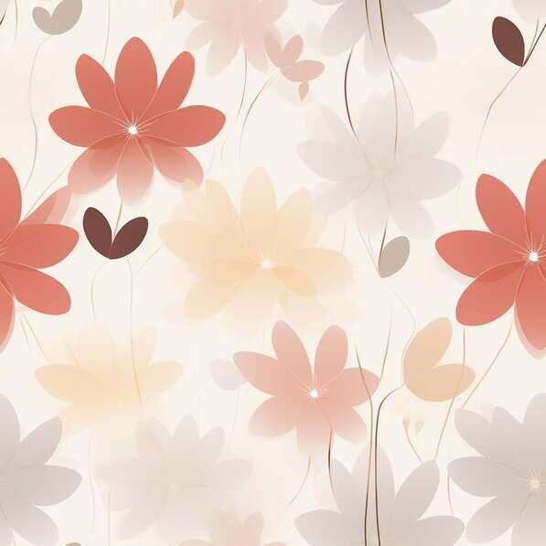 Download Seamless Floral Pattern Background in Pink, Beige, and Brown ...