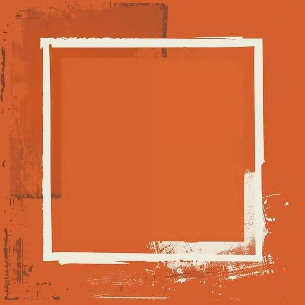 Download Orange Art Journal or Sketchbook Cover with Brush Strokes ...