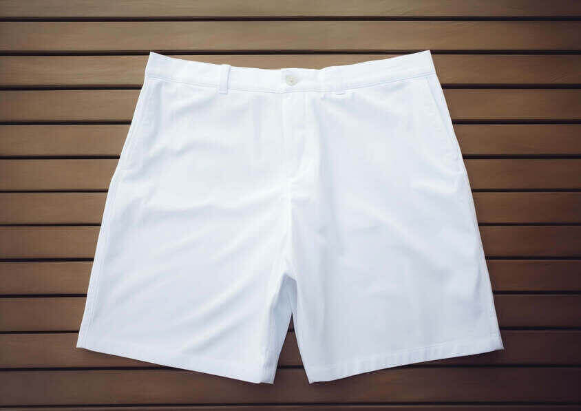 Scarica Shorts Bianchi in Cotone o Lino per lo Sport o la Palestra ...