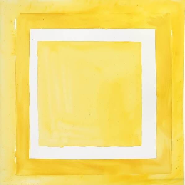 Download Yellow painting with white square at MoMA in New York City ...